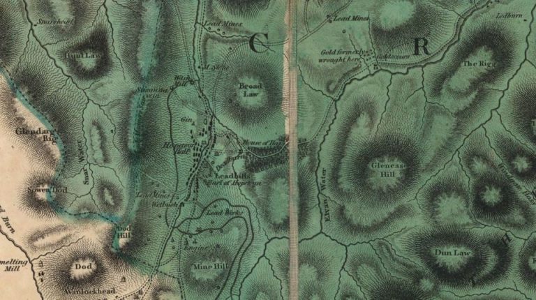 Forrest map of Leadhills – Clydesdale's Heritage
