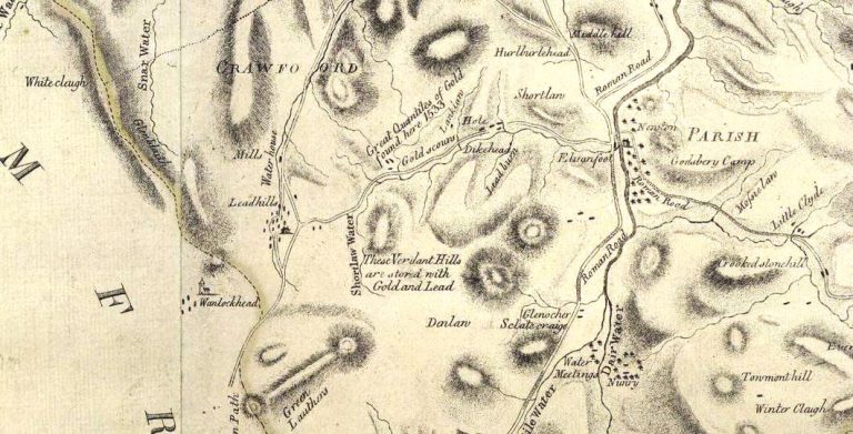 Ross Map of Leadhills – Clydesdale's Heritage