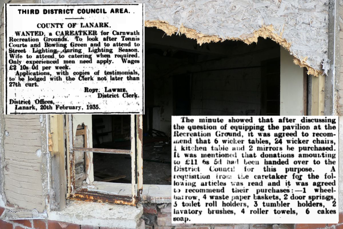 The Uncertain Future of Carnwath Pavilion – Clydesdale's Heritage